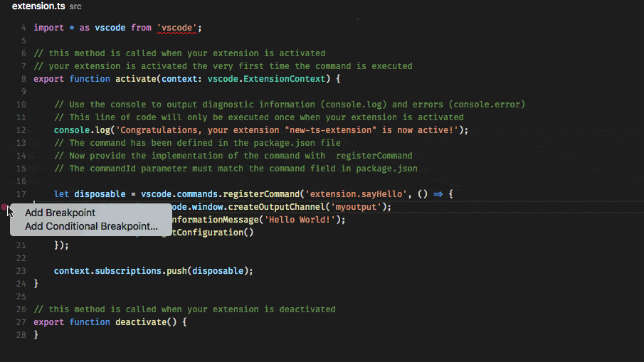 Visual Studio Code Javascript How To Debug Single Lines Vepaas