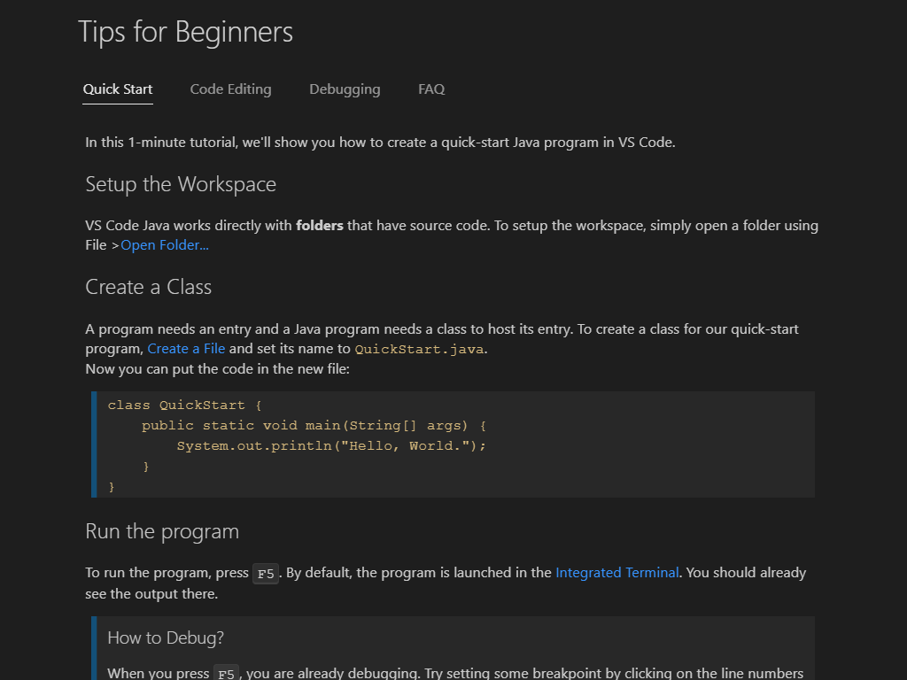  Java Vs Code