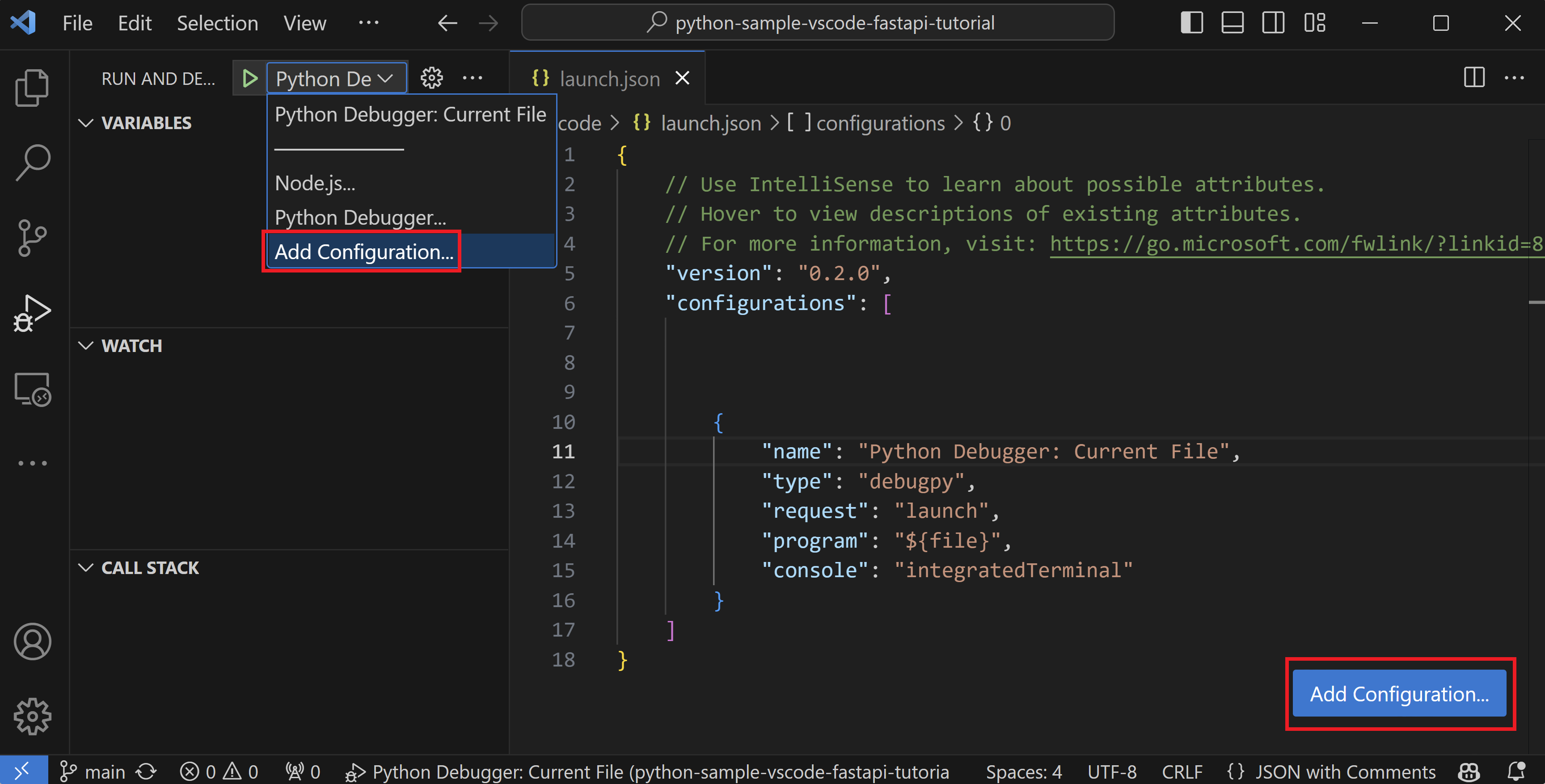 Visual Studio Code Python Debug Command Line Parameters Design Talk