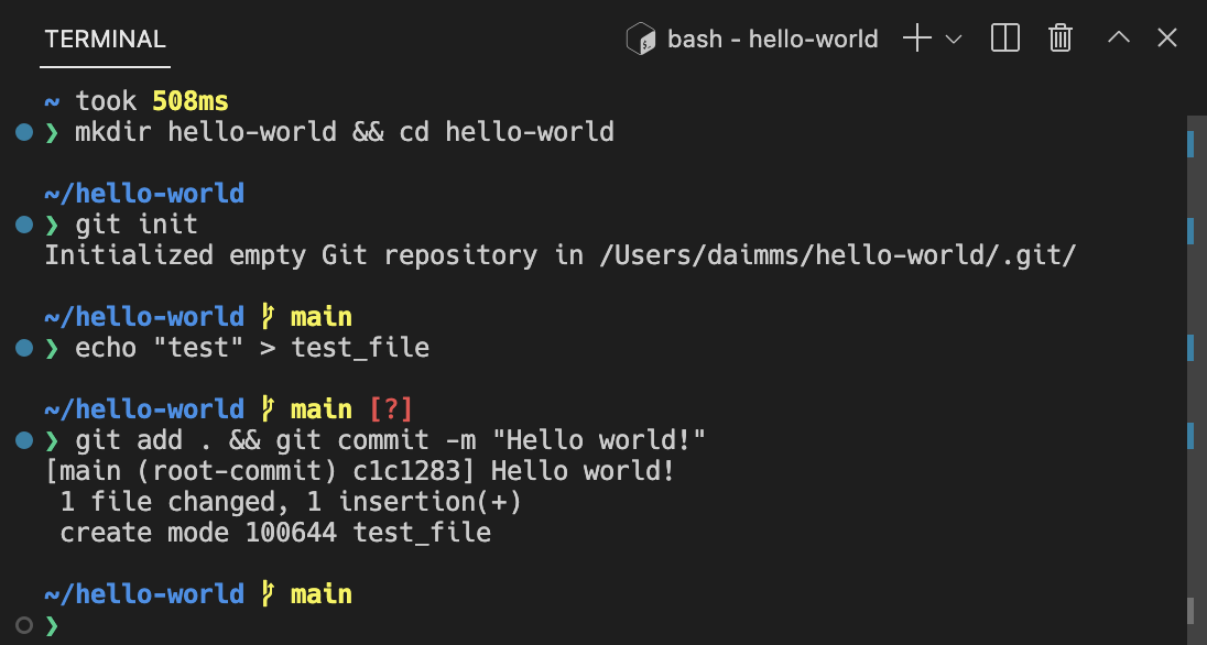 Terminal Basics