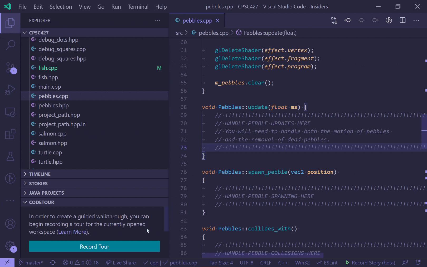 Visual Studio Code CodeTour Extension