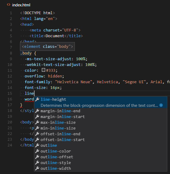 Visual Studio Code Format Html Cclasartof