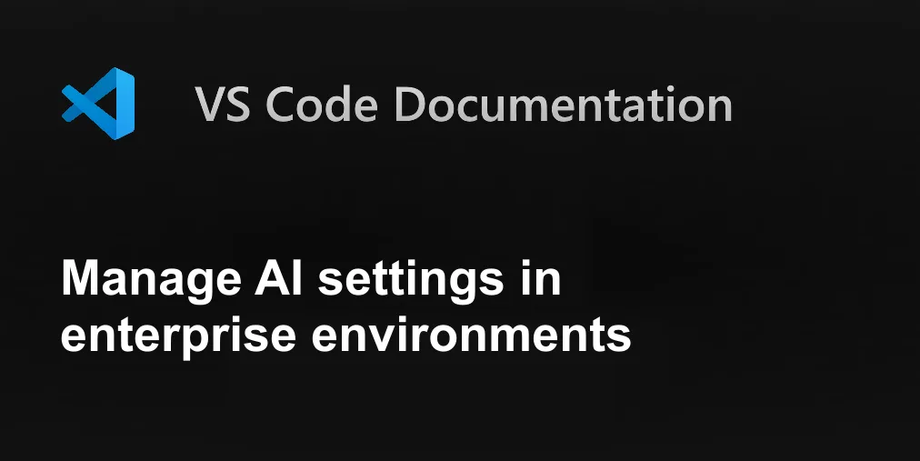 Manage AI settings in enterprise environments